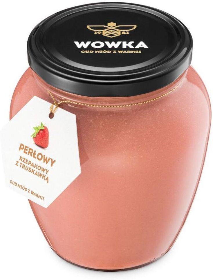 Wowka Miód Perłowy Z Truskawkami 720g - Ceny i opinie - Ceneo.pl