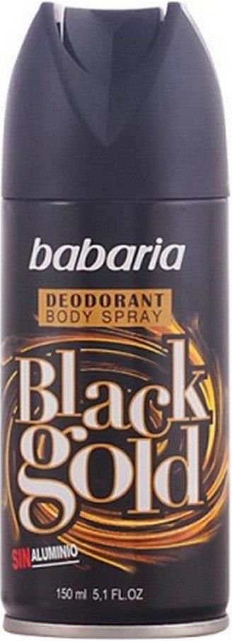 Babaria Dezodorant w Sprayu Men Black Gold 150ml - Opinie i ceny na ...