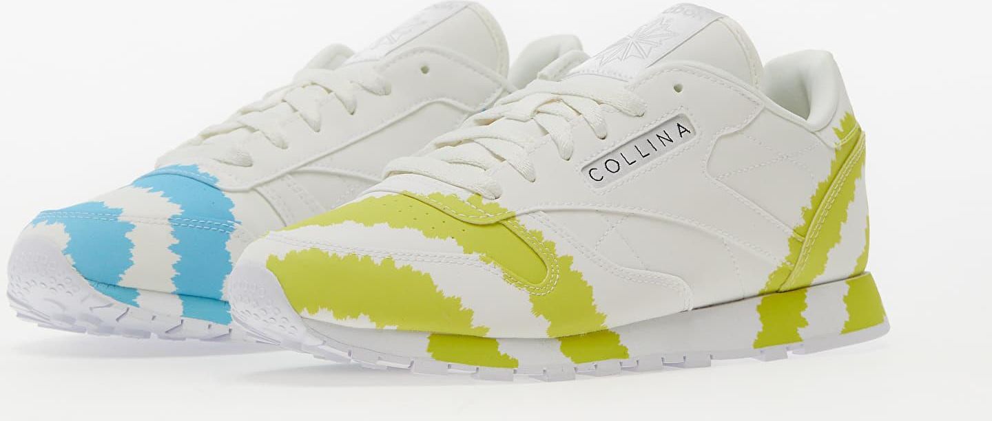 Reebok x Collina Strada Classic Leather Ftw White/ Digital Blue/ Active ...