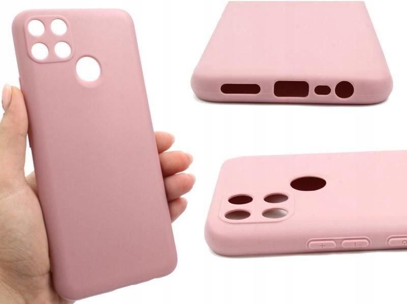 Etui Jelly Case MATT do Realme 7i RMX2193 j. róż - Etui na telefon ...