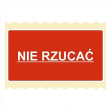 Etykieta Nie Rzucać 50 X 100 /Rolka Szt - Ceny i opinie - Ceneo.pl