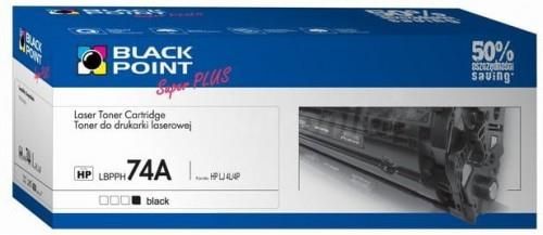 BLACK POINT TONER (LBPPH74A) CZARNY 3900STR ZAMIENNIK HP (74A/92274A ...
