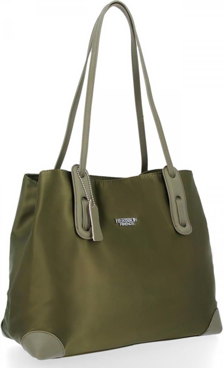 Herisson Uniwersalna Torebka Damska Shopper Bag XL Firmy Zielona ...