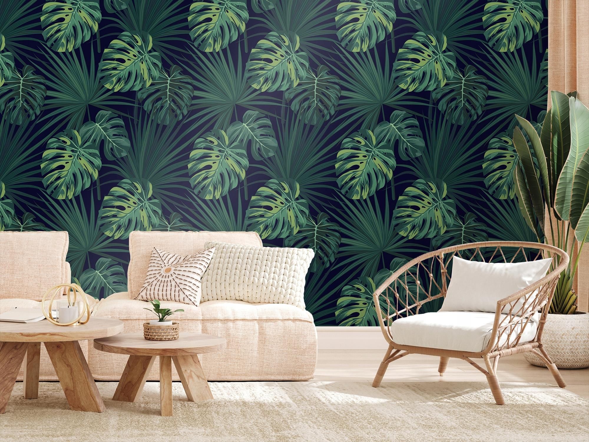 Printedwall Tapeta Liście Monstera Tropikalna T01603 - Opinie i ceny na ...
