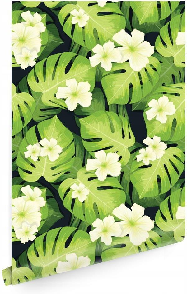 Printedwall Tapeta Tropikalne Liście Monstera T0137 - Opinie i ceny na ...