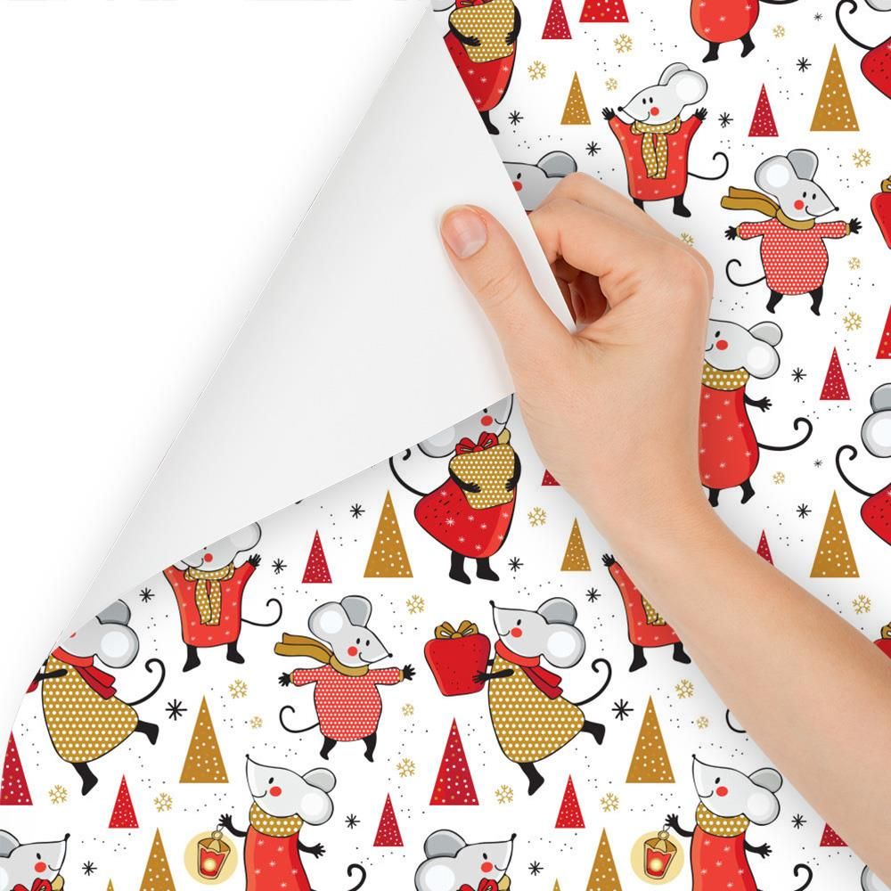 Printedwall Tapeta Myszki Święta Choinki T01012 - Opinie i ceny na Ceneo.pl