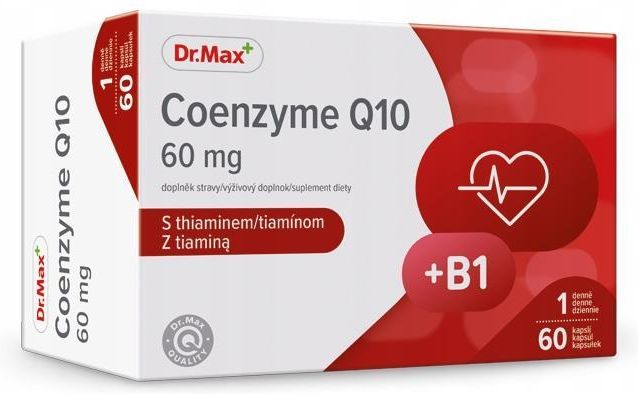 Dr.Max Coenzyme Q10 Dr.Max 60kaps. - Opinie i ceny na Ceneo.pl