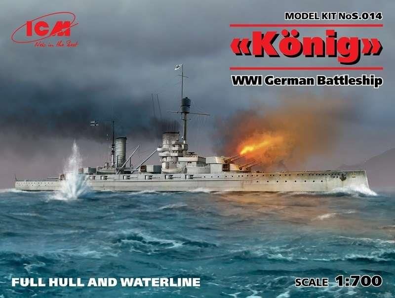 Icm Model Pancernika Konig S.014 1:700 (ICMS014) - Ceny i opinie - Ceneo.pl