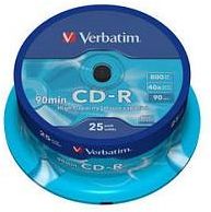 Nośnik danych Verbatim CD-R 800MB 40x Cake 25szt (43586) - Opinie i ...