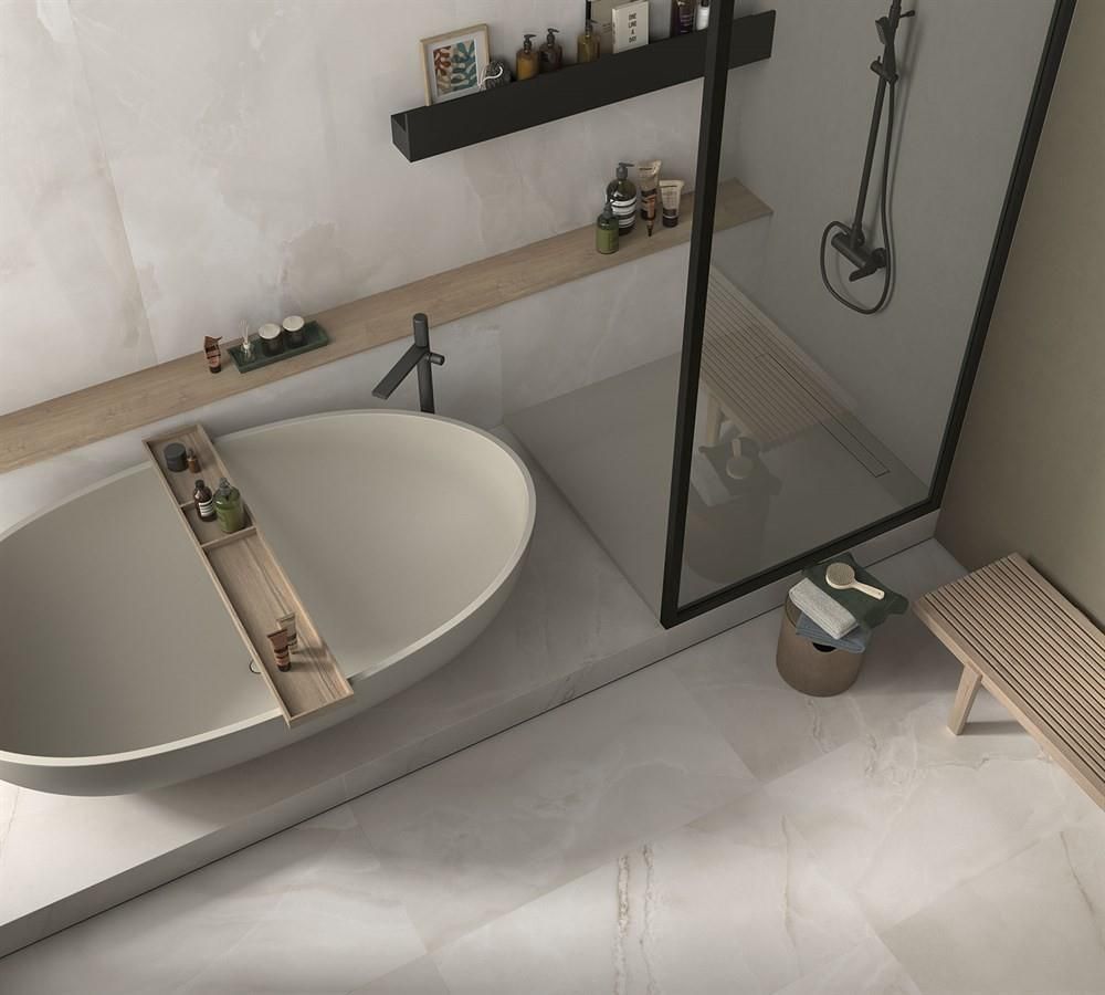 Płytki Płytka Gresowa Imola The Room ONYX WHITE ABSOLUTE 120X120 ABS WH6 120 LP Połysk - Opinie ...