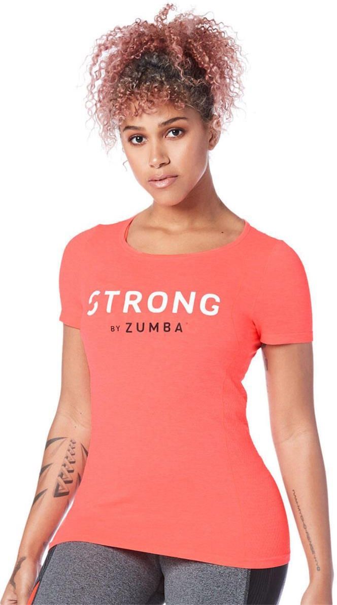 Strong Id Koszulka Fitness Damska Koralowa Czerwony - Ceny i opinie ...