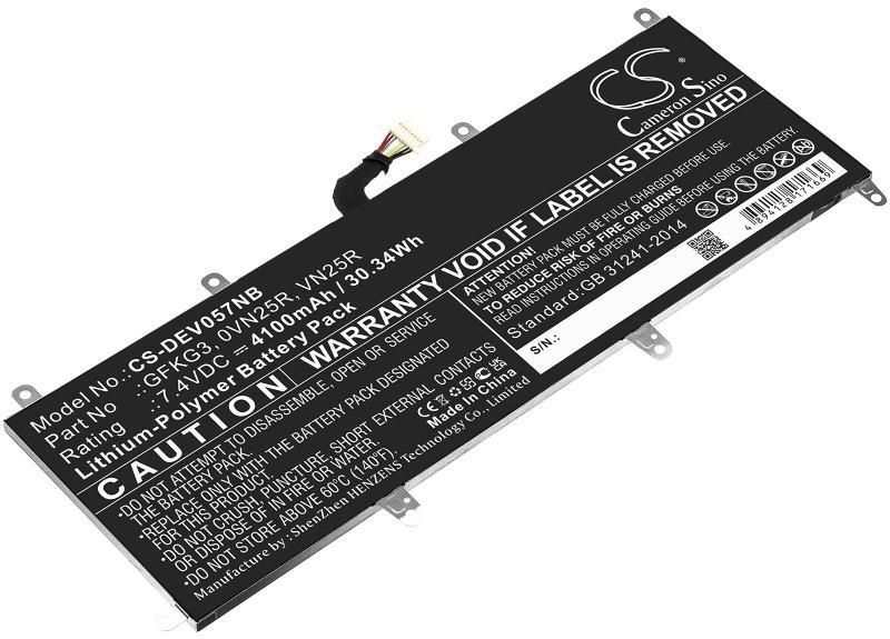 Cameron Sino Dell Venue 10 Pro GFKG3 4100mAh 30.34Wh Li-Polymer 7.4V ...