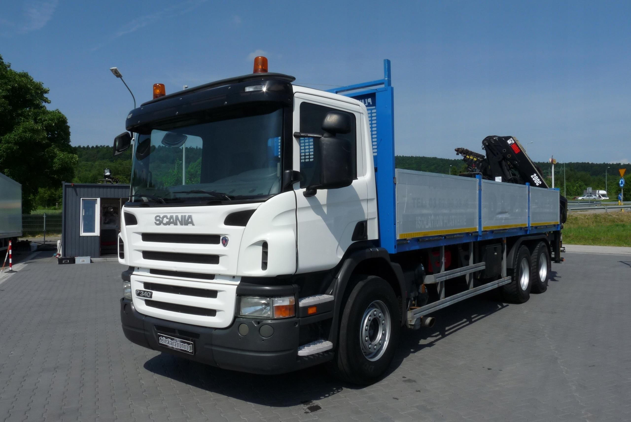 Scania P340 / 6x4 / HDS 14 m składany w Z /ROTATOR - Opinie i ceny na ...