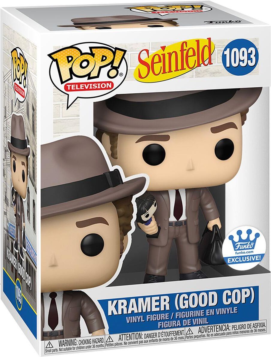 Seinfeld Kramer (Good Cop) (Funko Shop Europe) Vinyl Figure 1093 Funko ...