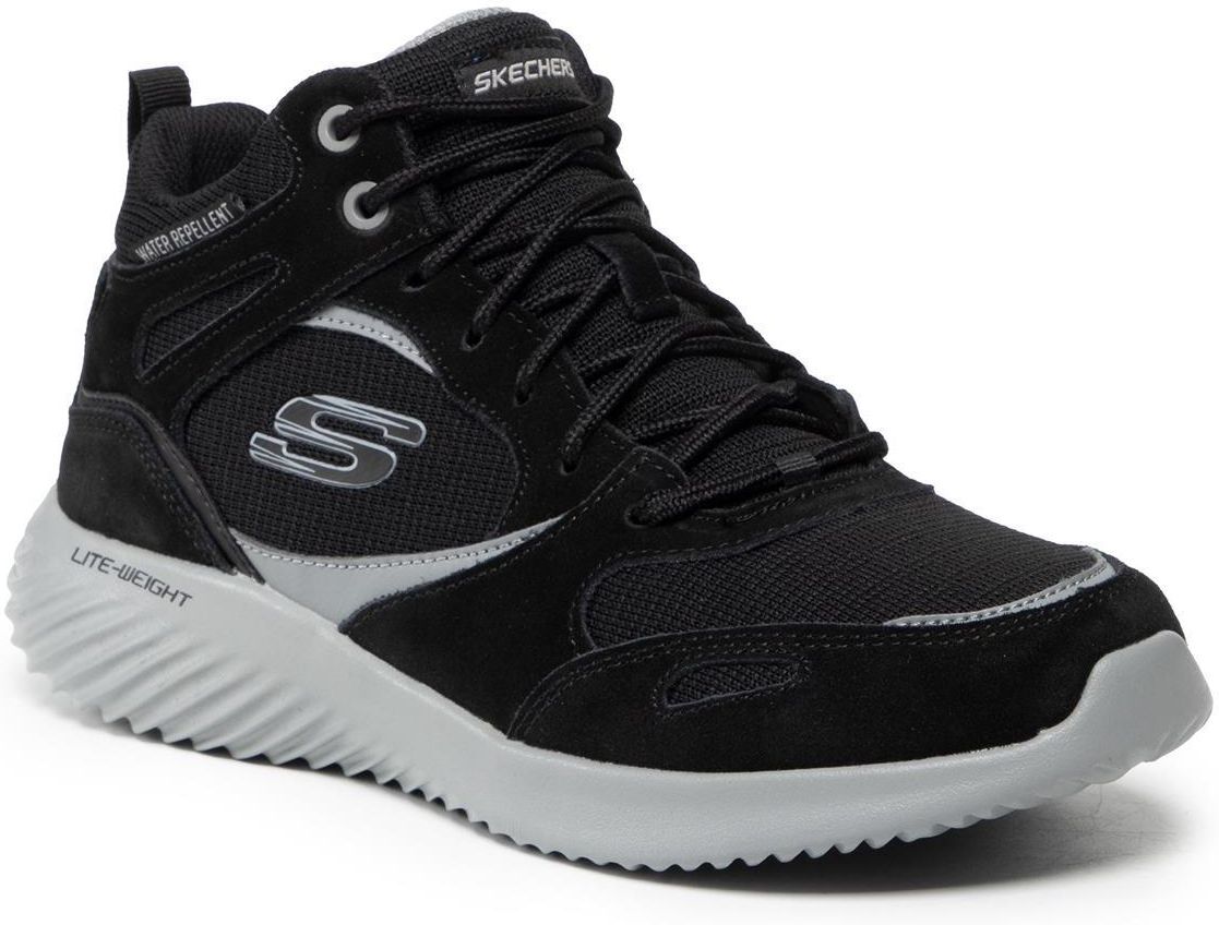 Sneakersy SKECHERS - Hyridge 52589/BKGY Black/Gray - Ceny i opinie ...