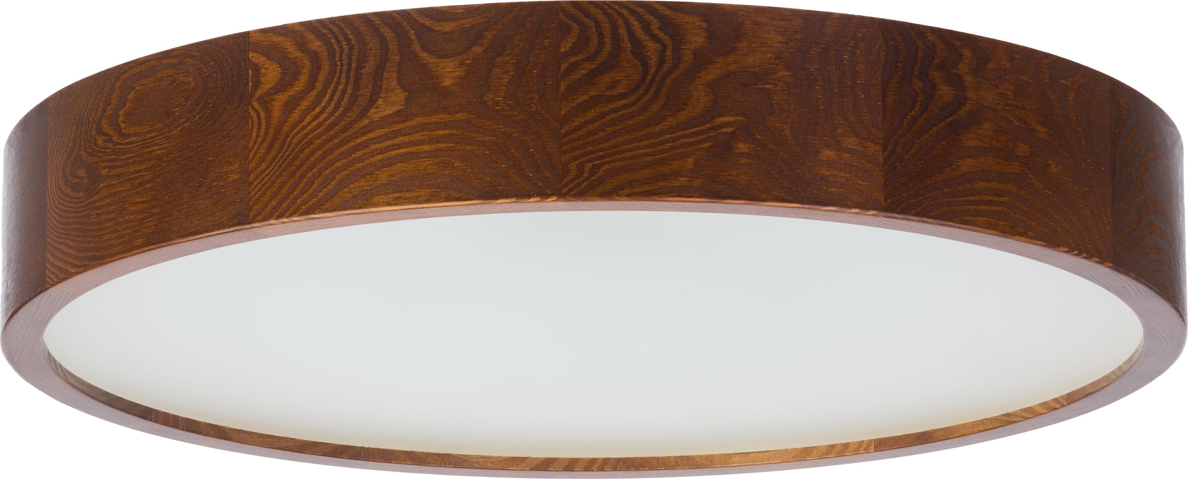 Lampa sufitowa Stolarnia Pika Lampa sufitowa LEJA Plafon fi 475 ORZECH WŁOSKI - Opinie i ...