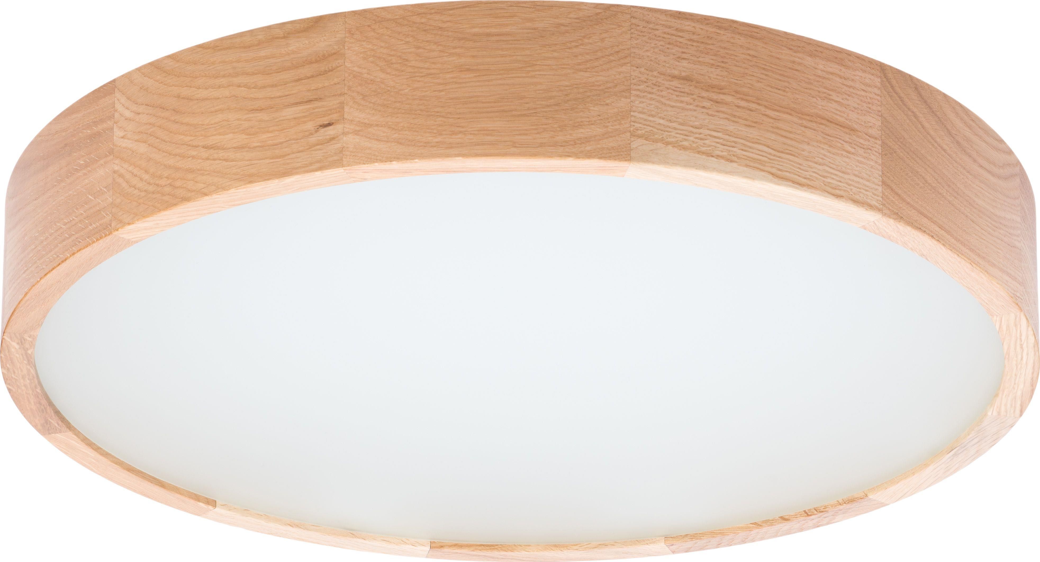 Lampa sufitowa Stolarnia Pika Lampa sufitowa LEJA Plafon fi 475 drewniana DĄB - Opinie i ...