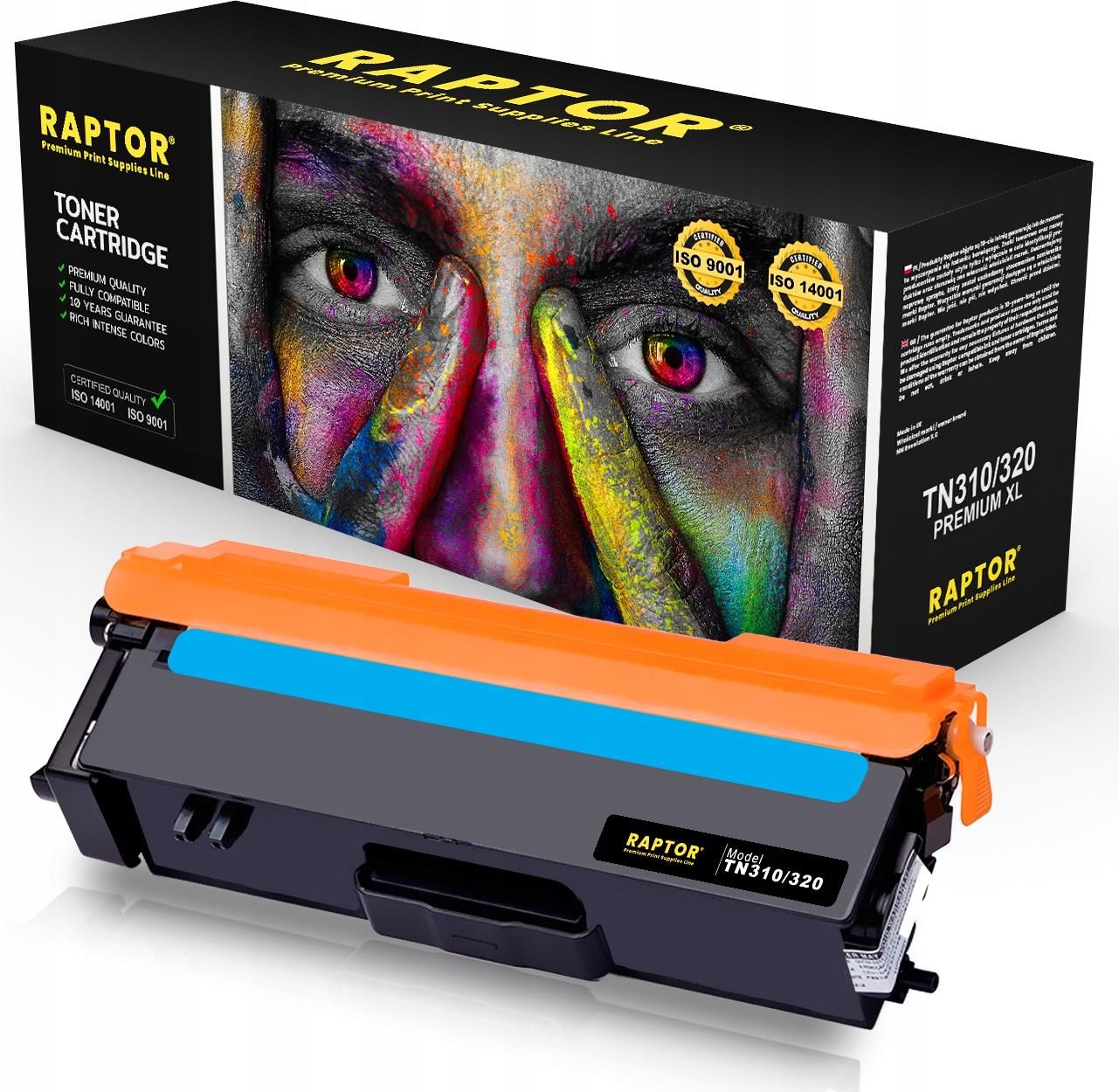 RAPTOR TONER DO BROTHER TN-320 MFC-9465CDN MFC-9560CDW (BR320C1 ...