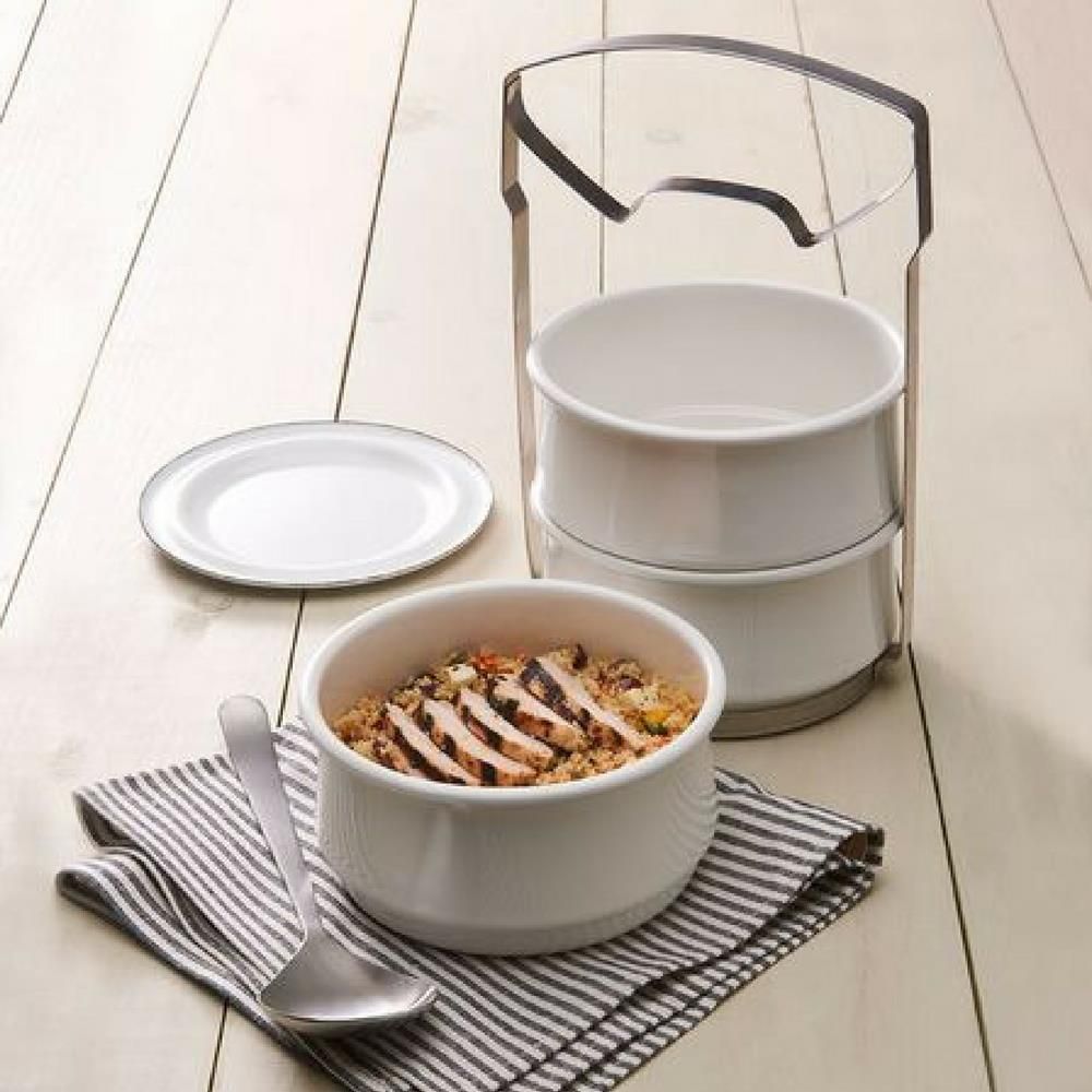 Riess Lunch Box Emaliowany Biały 3 Częściowy (330033) - Opinie i ...