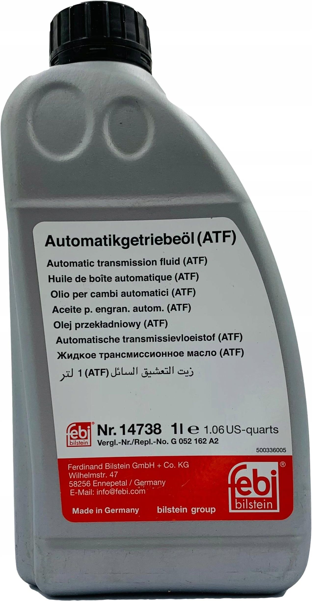 Olej przekładniowy Febi Bilstein Blistein Automatikgetrieböl Nr 14738 ...