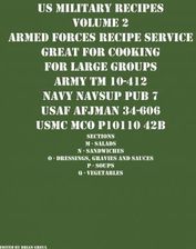 US Military Recipes Volume 2 Armed Forces Recipe Service Great for ...
