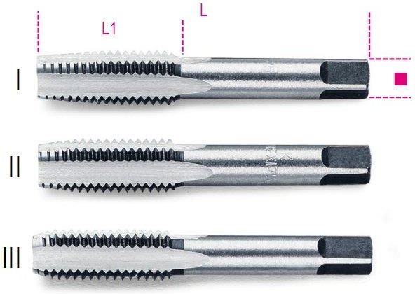 Beta Tools Gwintownik ręczny M4 3szt. (004300004) - Opinie i ceny na Ceneo.pl