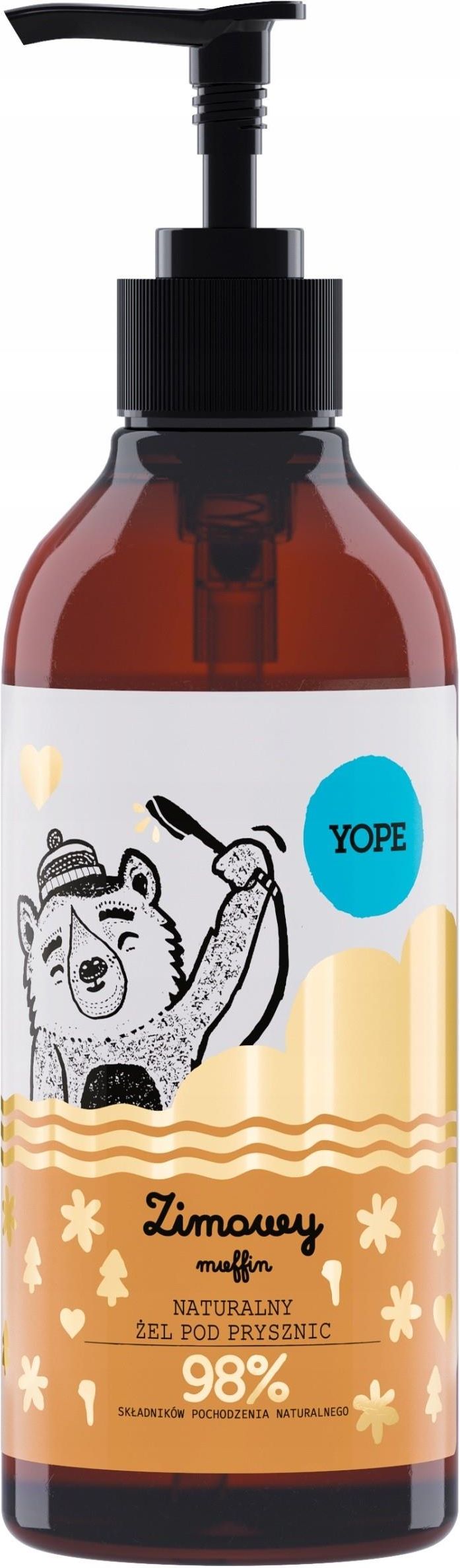 Yope Naturalny Żel Pod Prysznic Zimowy Muffin 400ml - Opinie i ceny na Ceneo.pl