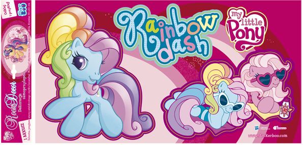 Sticker Boo Naklejki Na Ścianę My Little Pony Rainbow Dash 60x30 cm ...