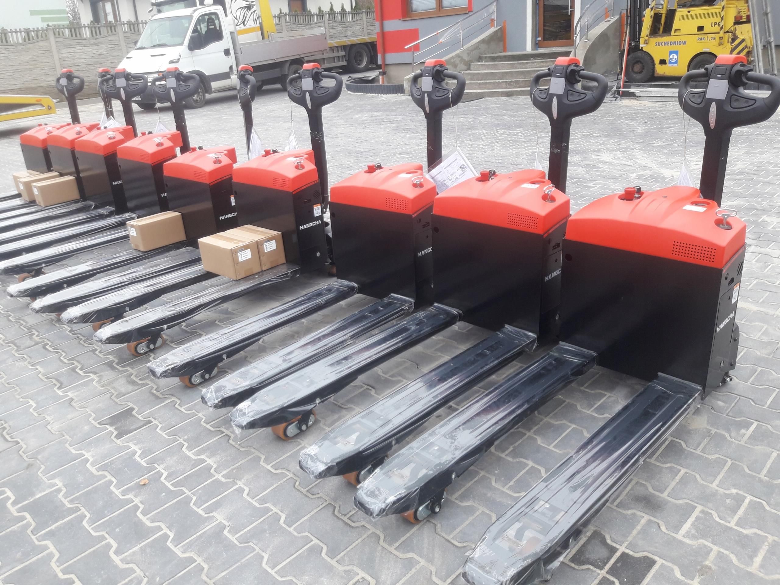 WÓZEK PALETOWY ELEKTRYCZNY HANGCHA CBD15 Li-lon - Opinie i ceny na Ceneo.pl