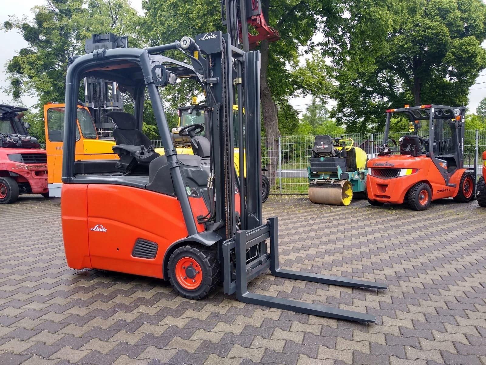 Linde E16-02 elektryczny duplex 2,84 m - Opinie i ceny na Ceneo.pl