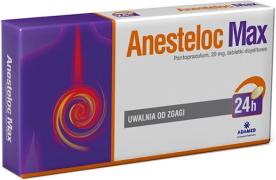 Anesteloc Max 20mg 7 tabletek dojelitowych - Opinie i ceny na Ceneo.pl