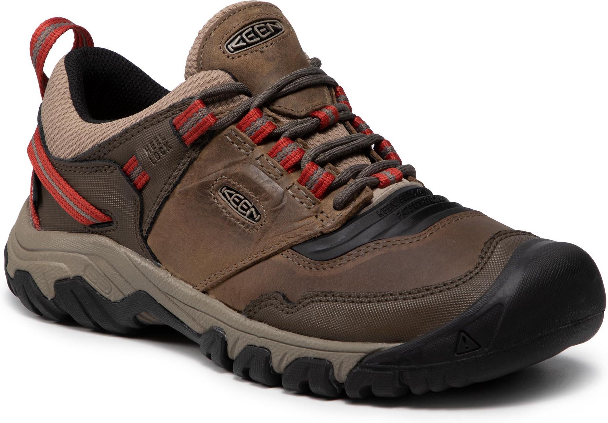 Buty trekkingowe Keen Ridge Flex Wp M 1024918 Timberwolf Ketchup - Ceny ...