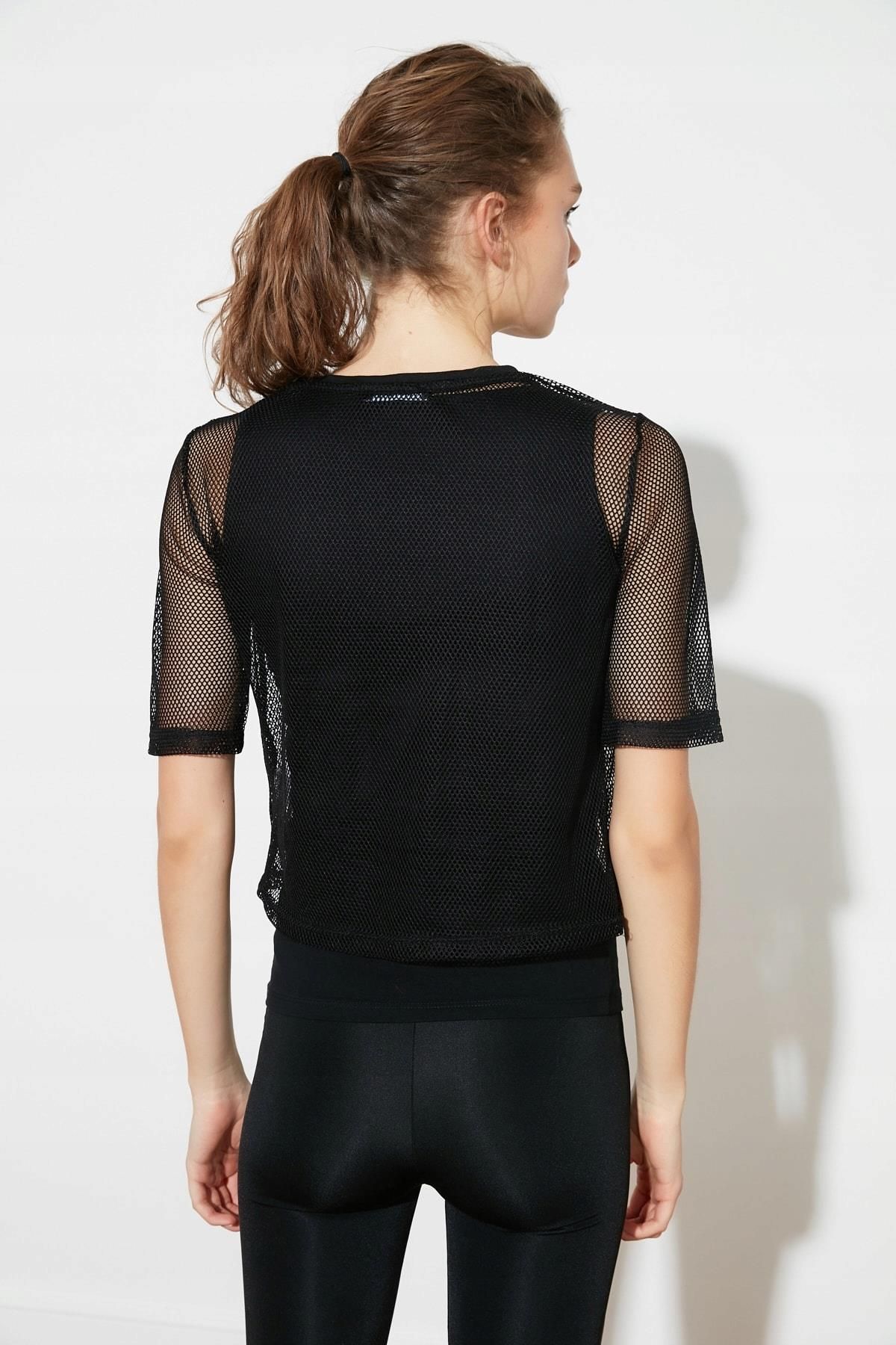 Trendyol Czarna sportowa koszulka kabaretka - Ceny i opinie - Ceneo.pl