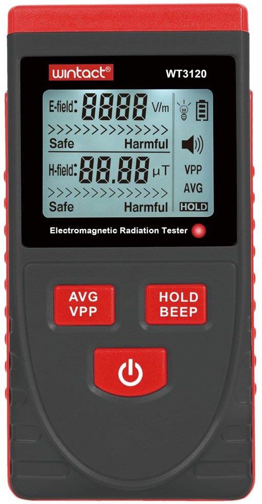 Wintact Miernik Pola Elektromagnetycznego 1V/M-1999V/M / 0,01Μt-99.99Μt Wt3120 - - Opinie i ceny ...