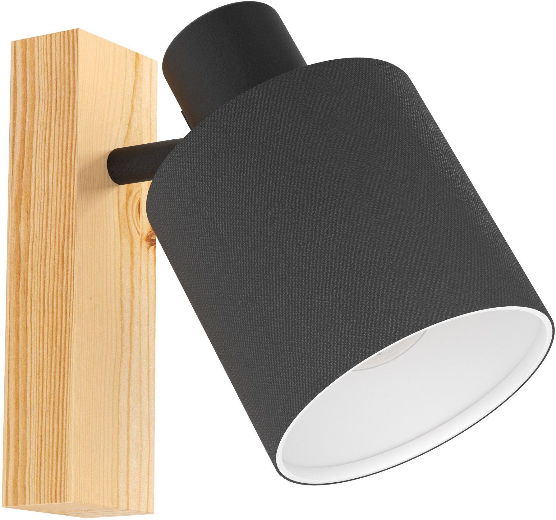 Lampa Eglo Batallas 99488 kinkiet lampa ścienna 1x10W E27 czarny ...