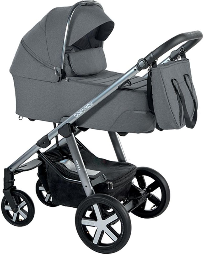 Wózek Baby Design Husky Xl Silver Gray Głęboko Spacerowy - Ceny i ...