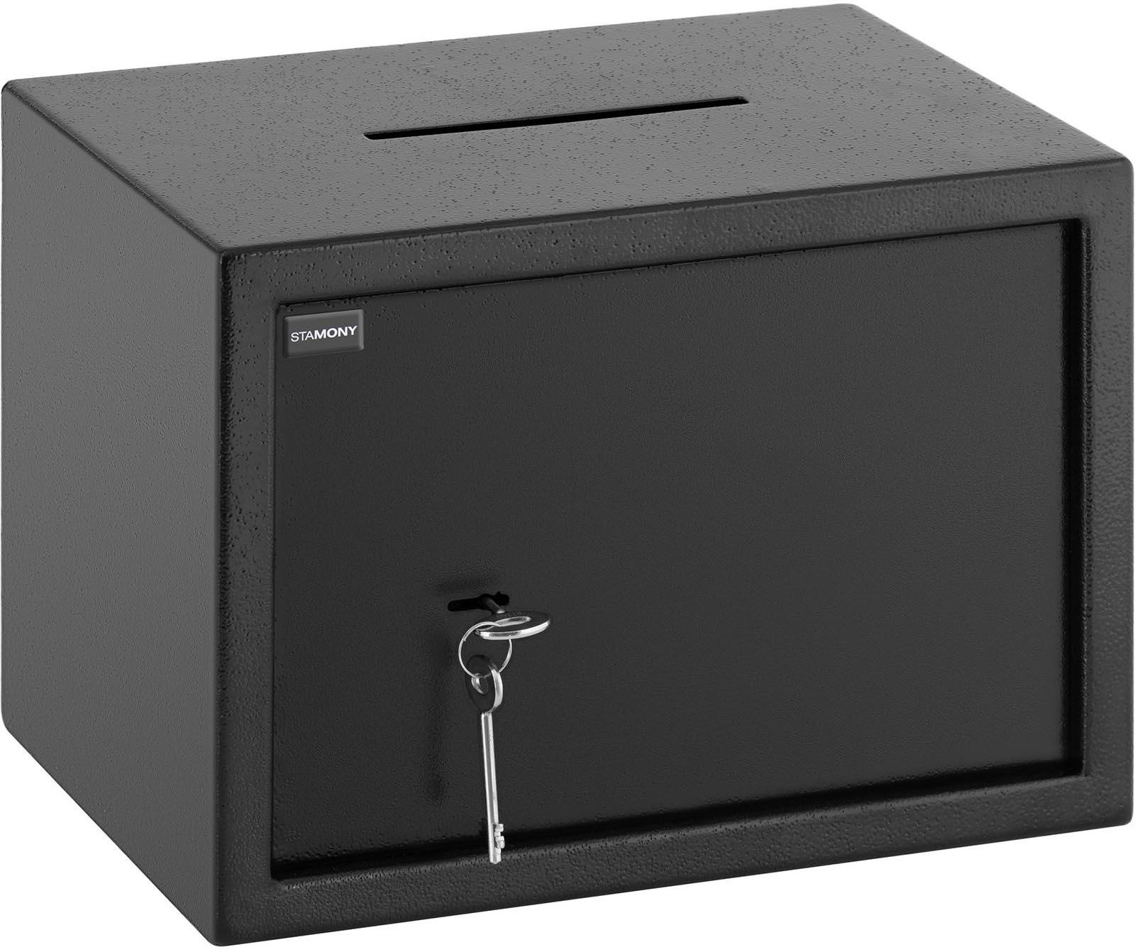 Stamony Sejf Z Wrzutnią 25x25x35cm Szczelina Depozytowa (STES250C ...
