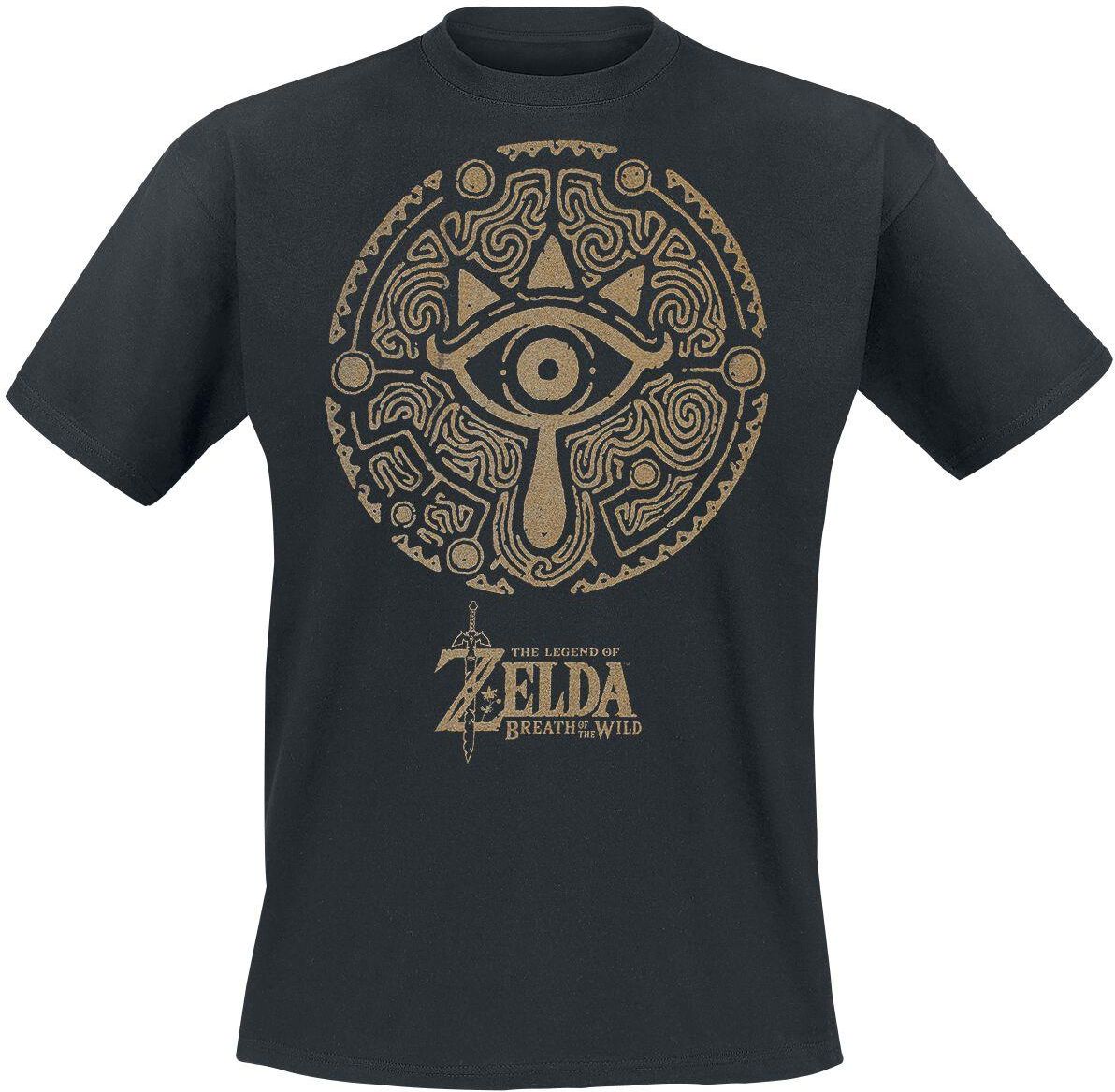 The Legend Of Zelda - Emblem - T-Shirt - czarny - Ceny i opinie - Ceneo.pl