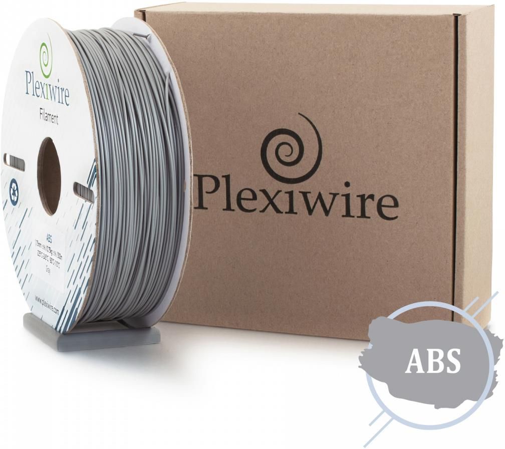 Filament Plexiwire FILAMENT ABS 1,75mm Szary 750g 300m - Opinie i ceny na Ceneo.pl