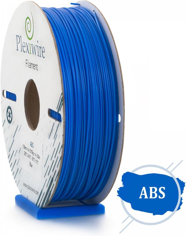 Filament Plexiwire FILAMENT ABS 1,75mm Niebieski 750g 300m - Opinie i ceny na Ceneo.pl