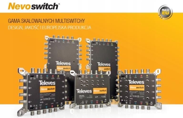 TELEVES MULTISWITCH 5/12 NEVOSWITCH 5X5X12 7145004 - Opinie i ceny na ...