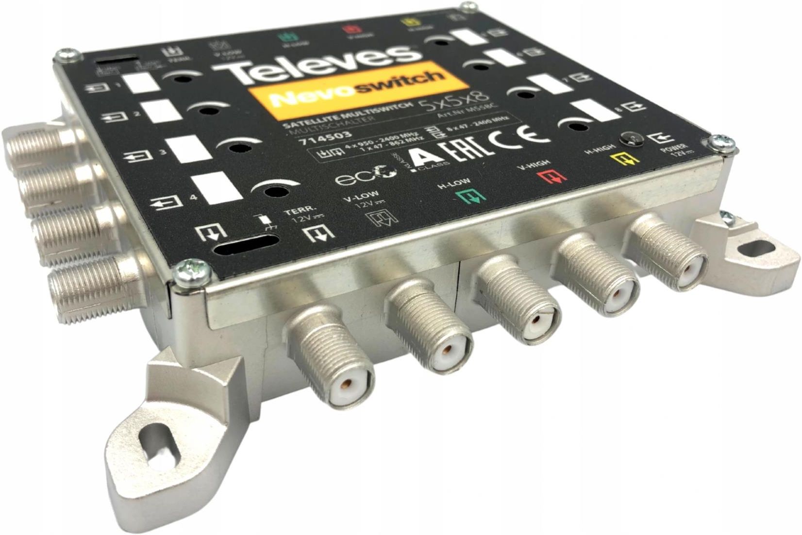 TELEVES MULTISWITCH NEVOSWITCH 5X5X8 (714503) - Opinie i ceny na Ceneo.pl