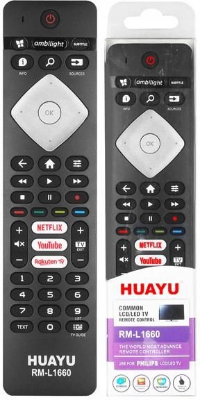Pilot do telewizora Pilot do Tv LCD Led Philips RM-L1660 Smart Netflix - Opinie i ceny na Ceneo.pl