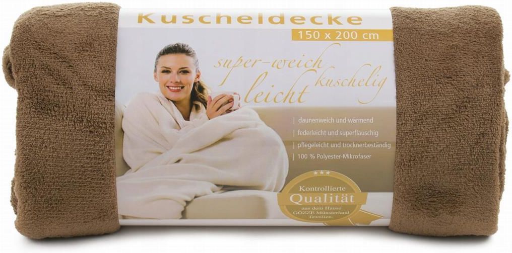 Luxus Gozze Kuscheldecke 150x200 Bilder