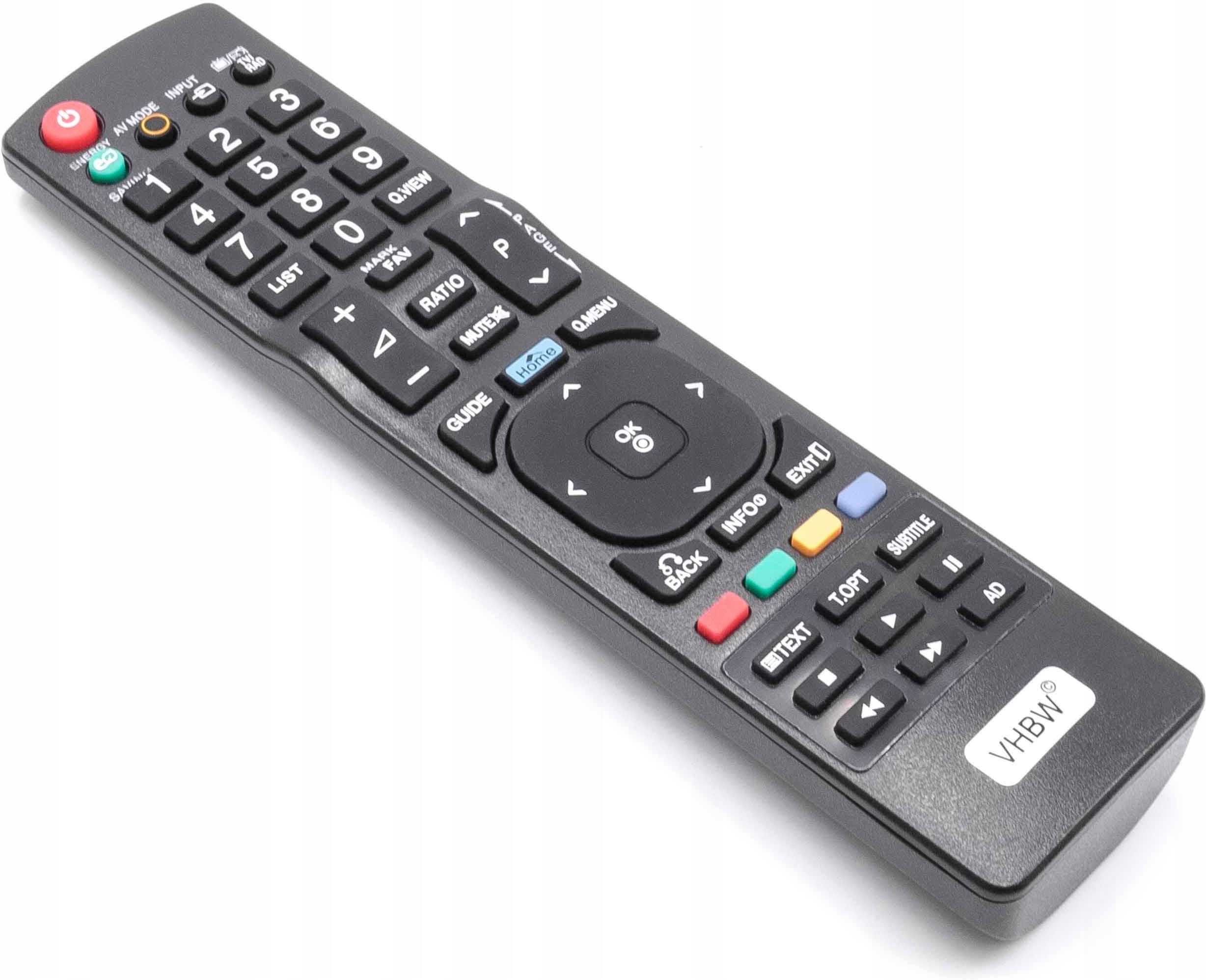 Pilot do telewizora VHBW PILOT DO TELEWIZORA LG 32LD450, 32LD465 ...