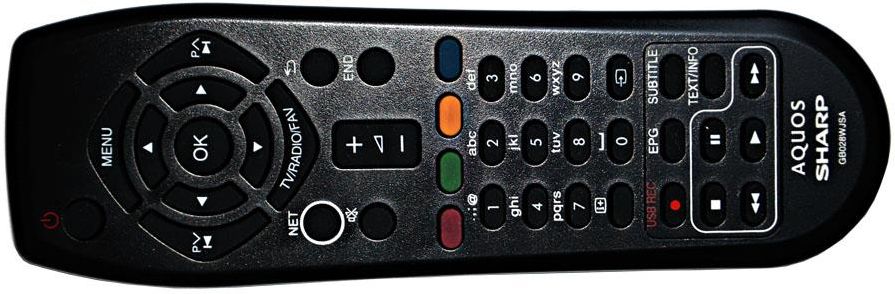 Pilot do telewizora SHARP PILOT TV LED GB028WJSA ORYGINAŁ - Opinie i ceny na Ceneo.pl