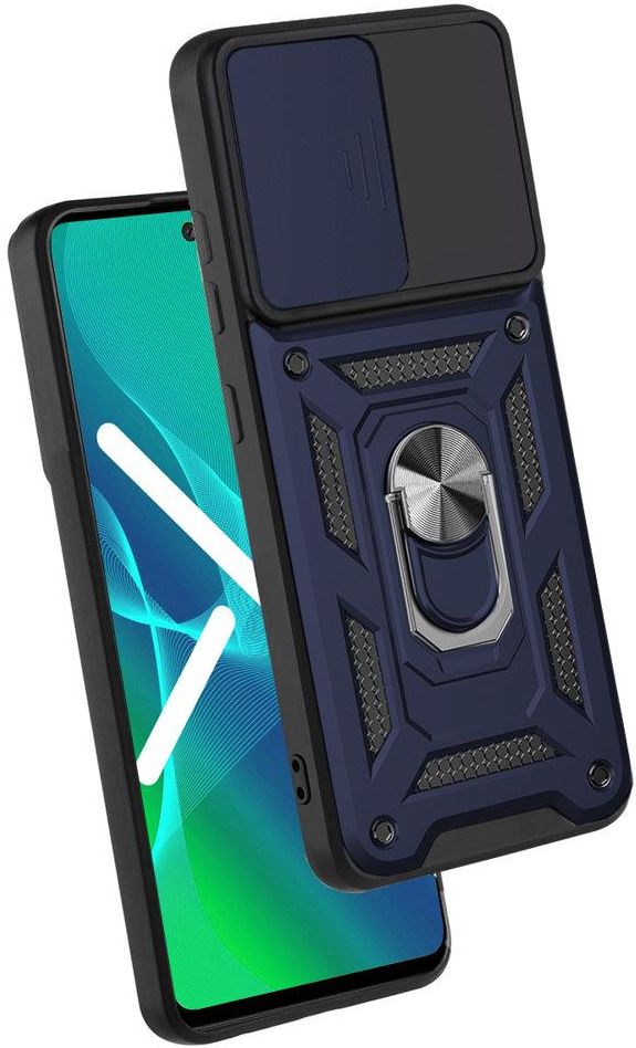 Erbord Etui NOX Camera Slide do Samsung Galaxy M52 5G - Blue - Etui na ...