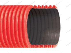 SPYRA PRIMO RHDPEK-S 160 RURA OSŁONOWA KARBOW.DWUWAR.PROSTA CzERWO.6M ...