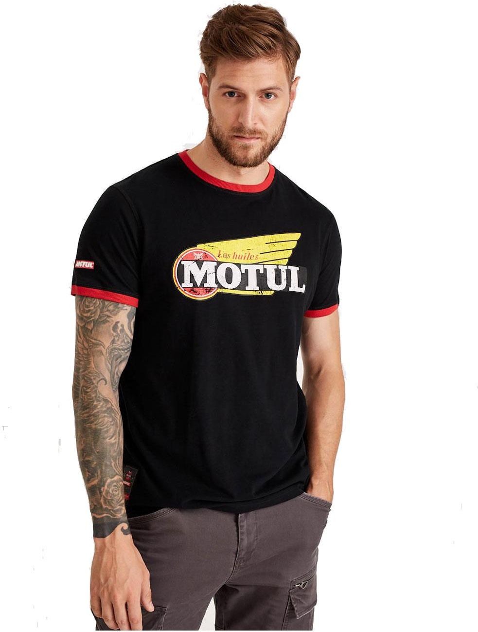 Odzież motocyklowa Motul Koszulka Tshirt Męska Mtl Morus Black 17601103 ...