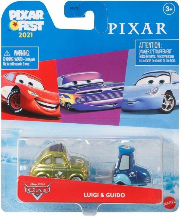 Mattel Disney Auta Luigi i Guido DXV29 HFM11 - Ceny i opinie - Ceneo.pl